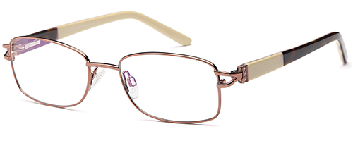 Specs-by-Post. Foschini201-Ladies Glasses-Metal-sprung hinged shorter ...
